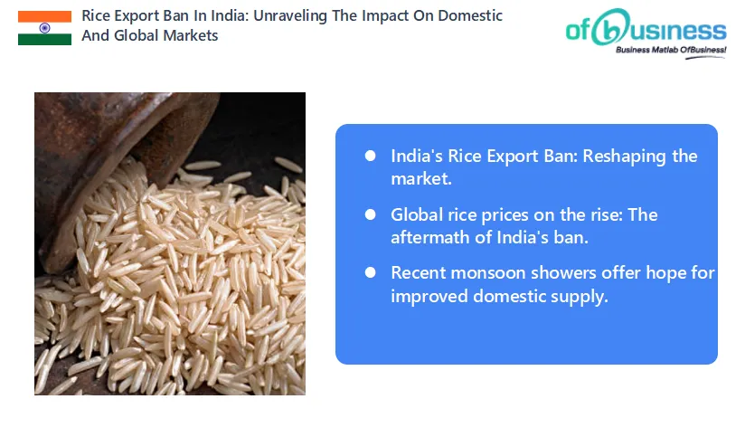 Rice Export Ban In India: Unraveling The Impact On Domestic And Global ...