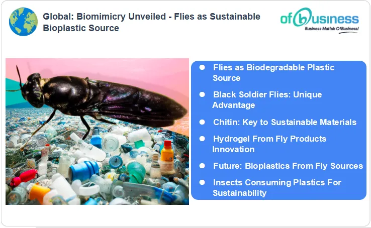 Biodegradable Plastics From Unexpected Fly Source