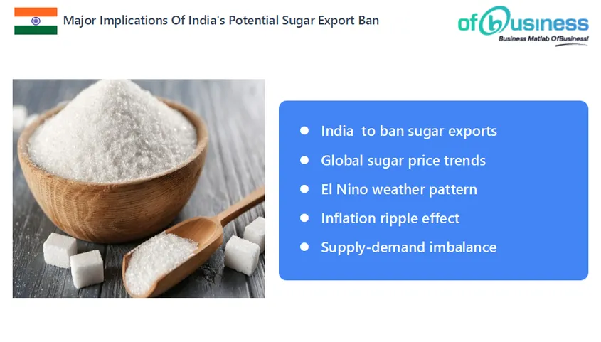 Major Implications Of India's Potential Sugar Export Ban
