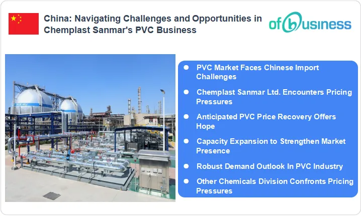 Challenges And Opportunities In Chemplast Sanmar's PVC Business
