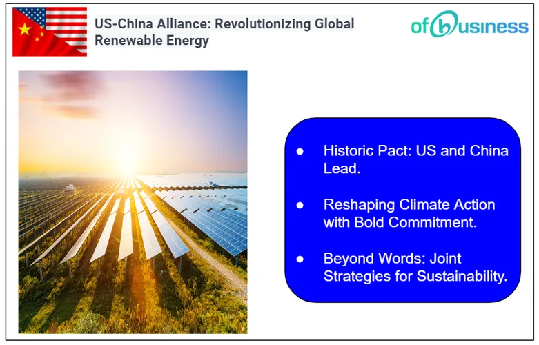 US-China Pact To Triple Global Renewables By 2030