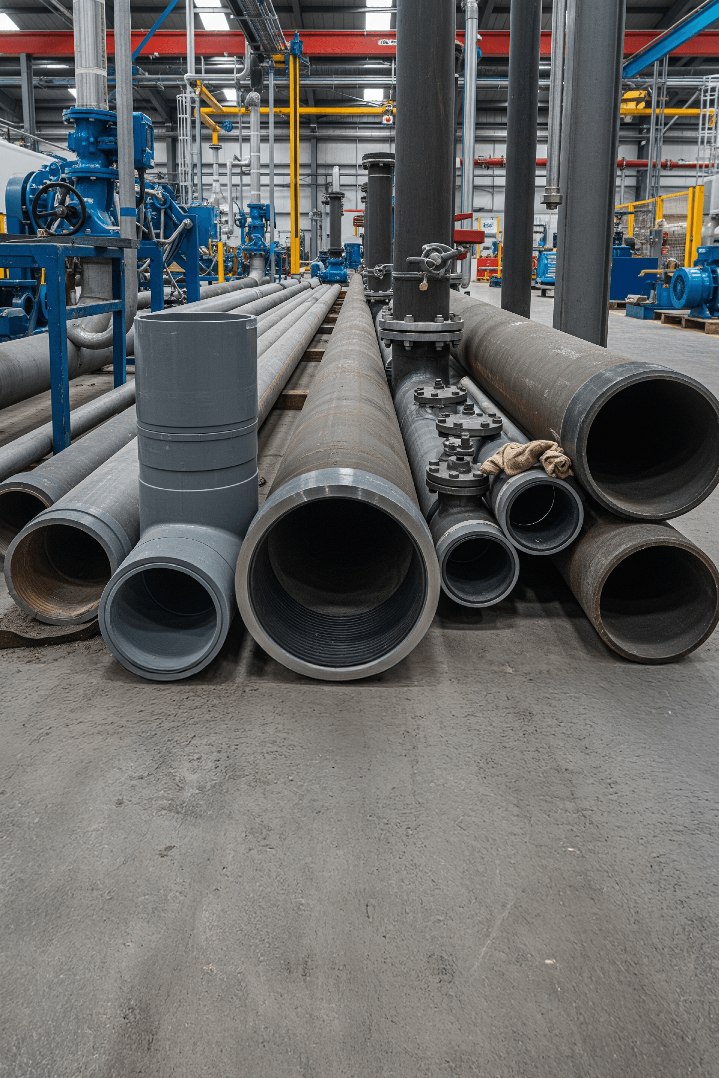 5 Types of Pipes Commonly Used in Industrial & Municipal Plumbing